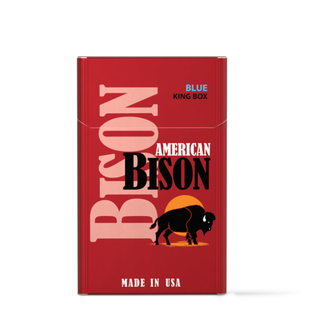 AMERICAN BISON FULL FLAVOR BOX OF 10 PACKS - Hello Cigarettes