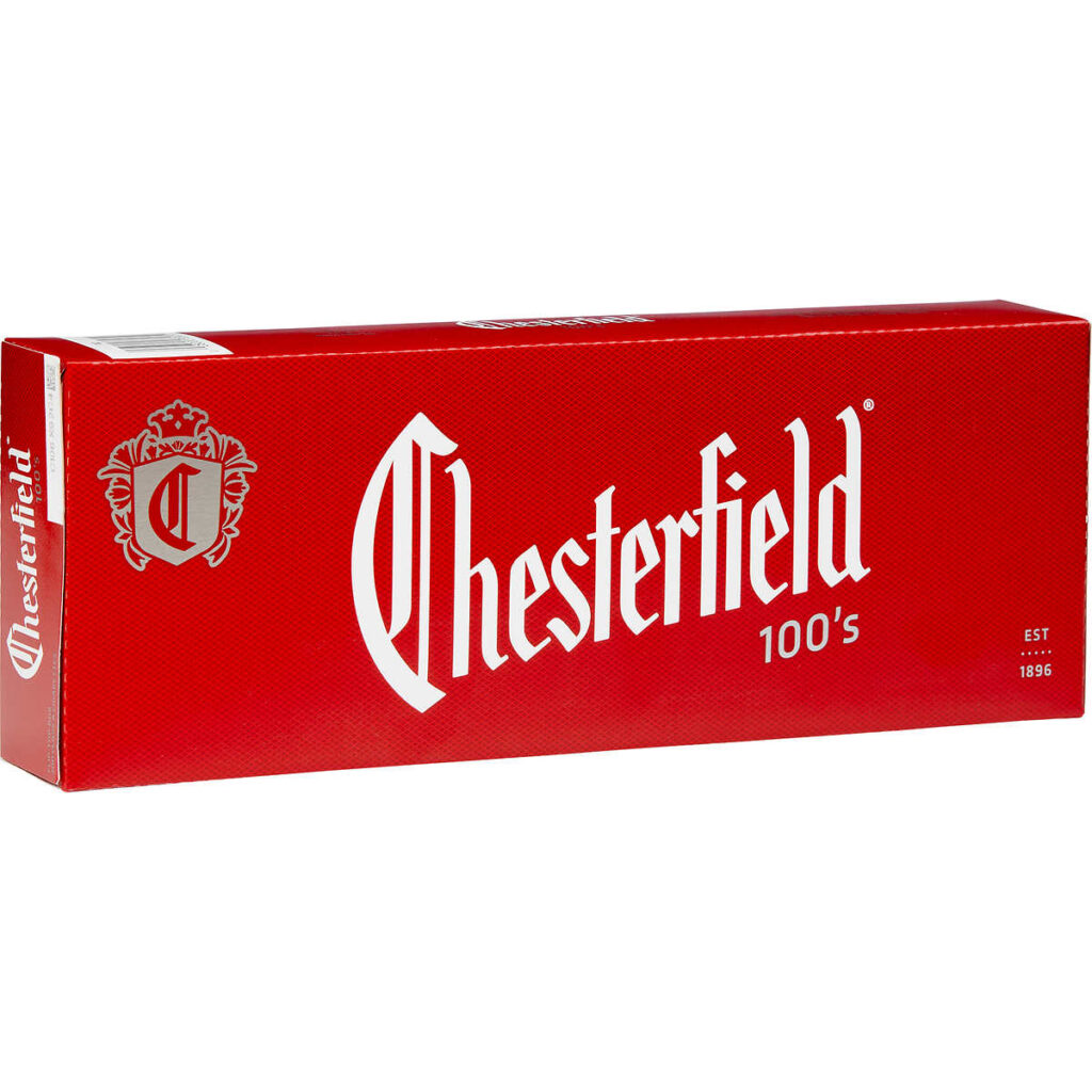 Chesterfield Red 100s Box of 10 packs - Hello Cigarettes