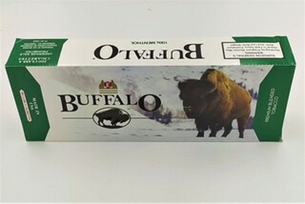 Buffalo Menthol 100 Box of 10 Packs - Hello Cigarettes