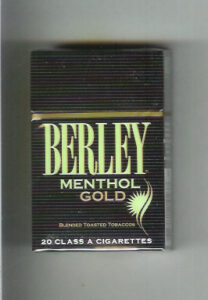 Berley Menthol Gold Box of 10 packs - Hello Cigarettes