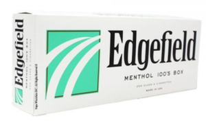 Edgefield Menthol Gold 100's Box of 10 Packs - Hello Cigarettes