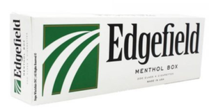 Edgefield Menthol Kings Box of 10 Packs - Hello Cigarettes