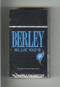 Berley Blue 100's Box of 10 packs - Hello Cigarettes