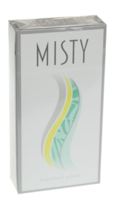 Misty Menthol Silver 100 Box of 10 Packs - Hello Cigarettes