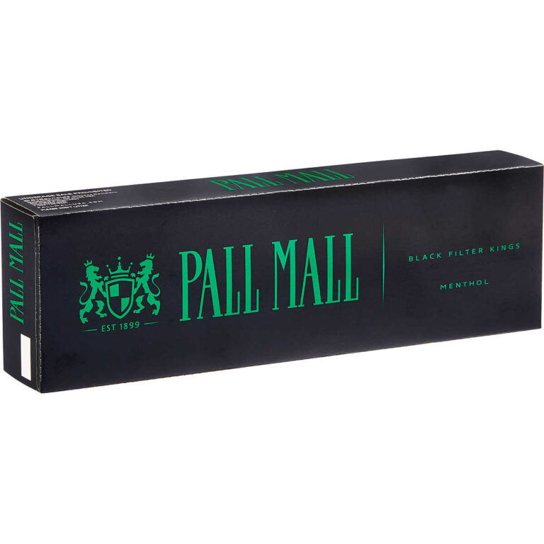Pall Mall Menthol White Filter 100s Box of 10 packs - Hello Cigarettes