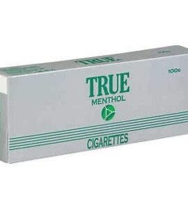 True Menthol 100s Soft box of 10 packs - Hello Cigarettes