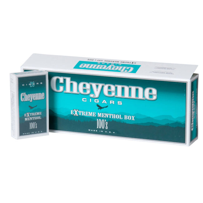 Cheyenne Extreme Menthol Box of 10 Packs - Hello Cigarettes